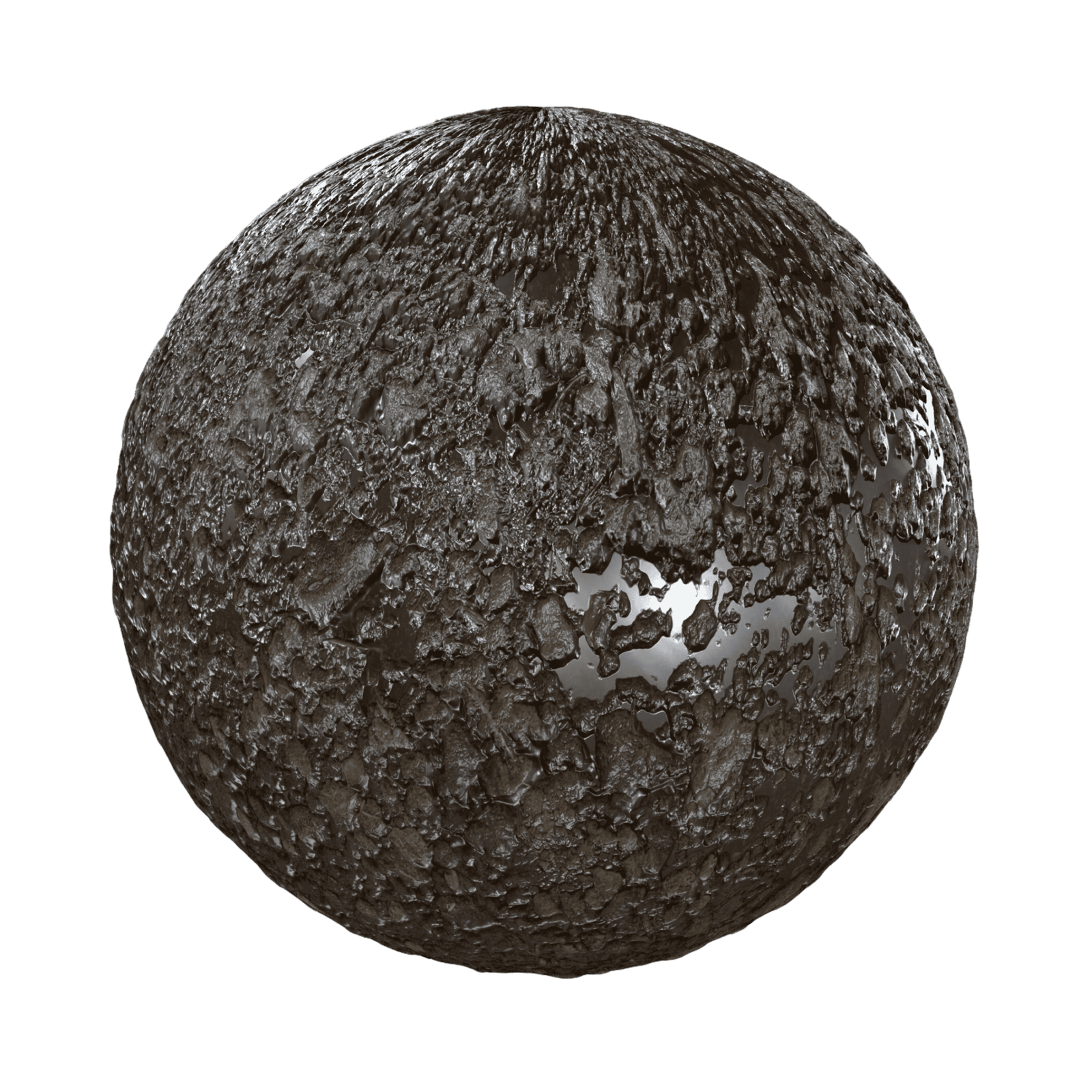 Wet Muddy Ground – PBR MATERIAL – 3D Texel